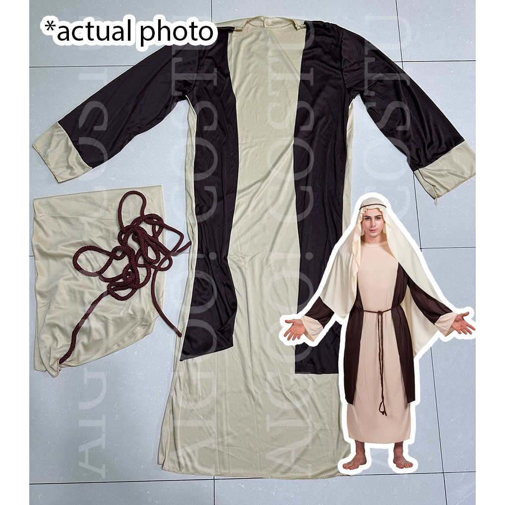 Shepherd Costume for Men Adults Nativity Scene Holiday Christmas ...