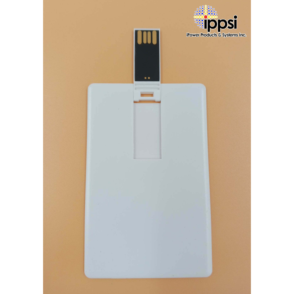 iPower Credit Card Style Slimtype USB Flash Drive PLAIN ONLY Custom ...