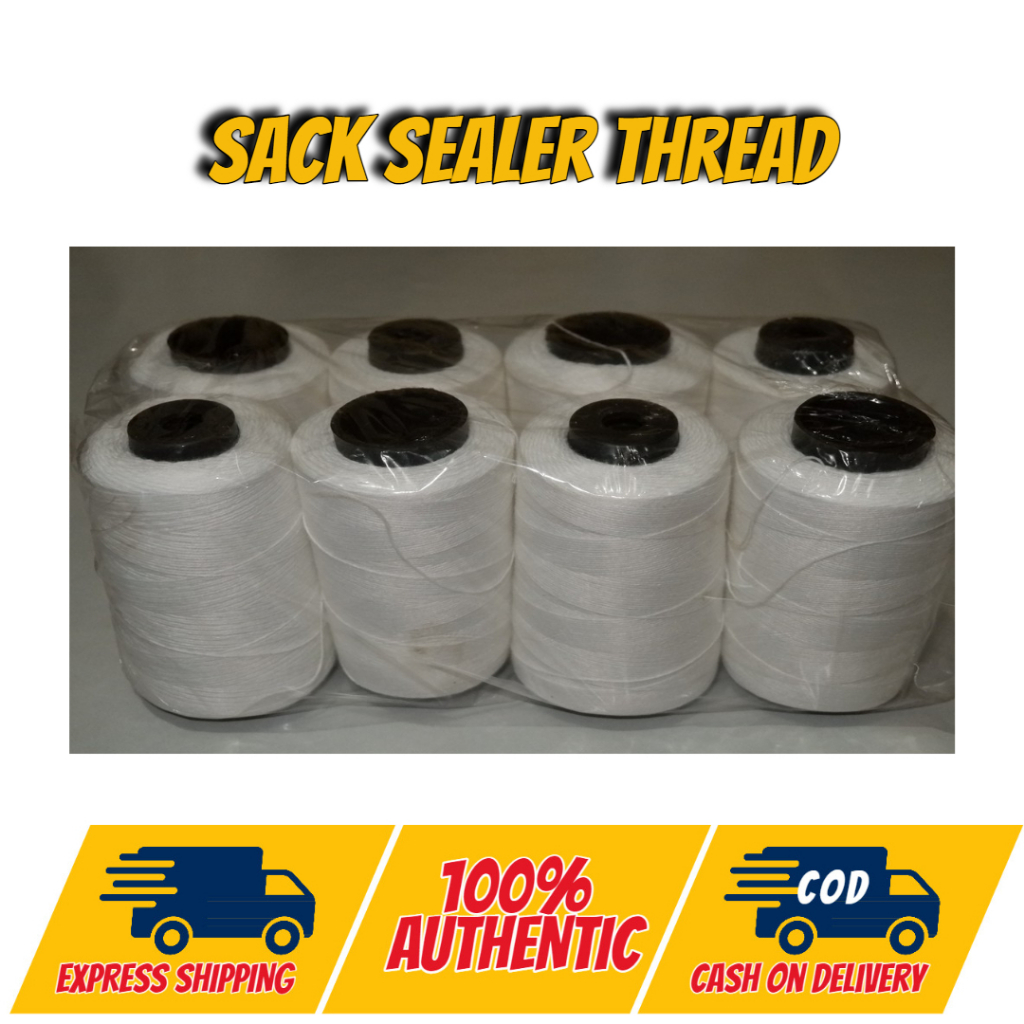 sack thread sinulid pansara ng sako sealer thread polyester cotton ...