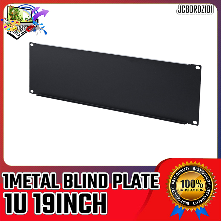METAL BLIND PLATE 1U 2U 19INCH FOR SERVER RACK | Shopee Philippines