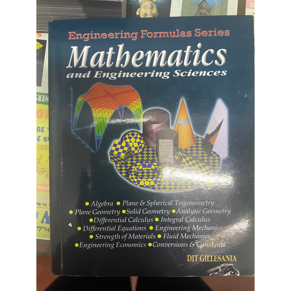 Engineering Formulas Series (Math & Sciences) by DIT Gillesania Civil ...