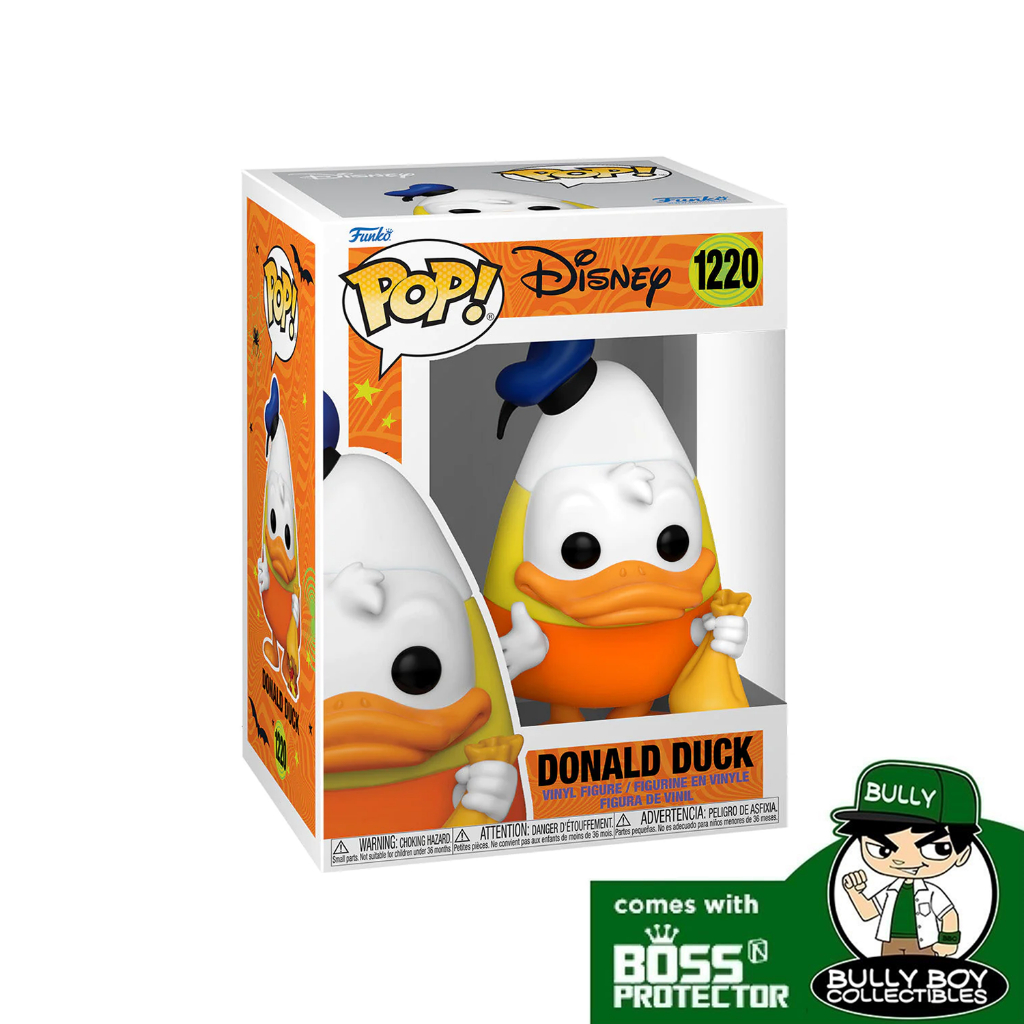 Funko POP! Disney: Donald Duck Trick or Treat 1220 With Boss Protector ...