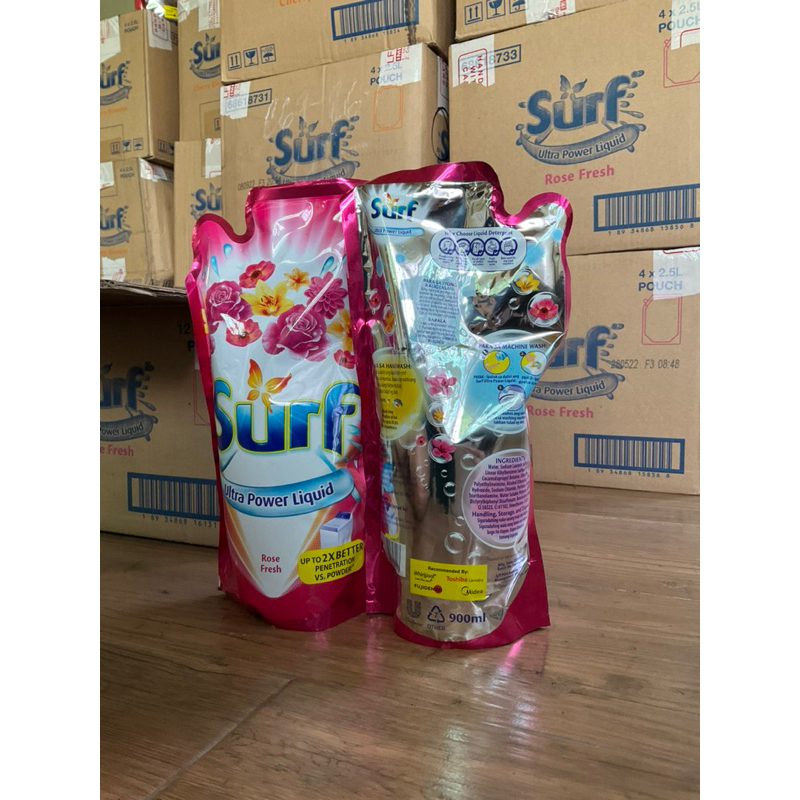 SURF Ultra Power Liquid Rose Fresh 900ML | Shopee Philippines