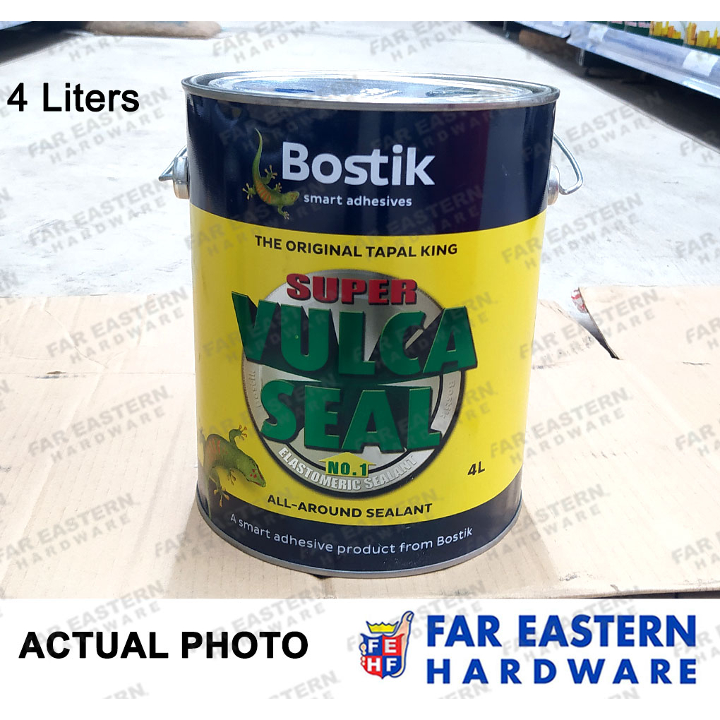 BOSTIK Super Vulcaseal Elastomeric Waterproofing Sealant Vulca Seal 1L ...