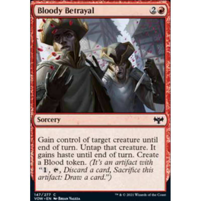 Bloody Betrayal - VOW - Common - MTG Cards (WotC) | Shopee Philippines