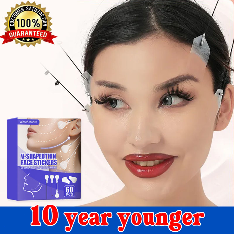 100pcs face lift sticker/face lift tape/shaper/slimmer/beauty slimming ...