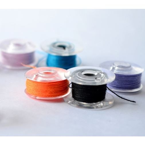 Clear Plastic Thread Winder Spool Bobbin for Portable Sewing Machine ...