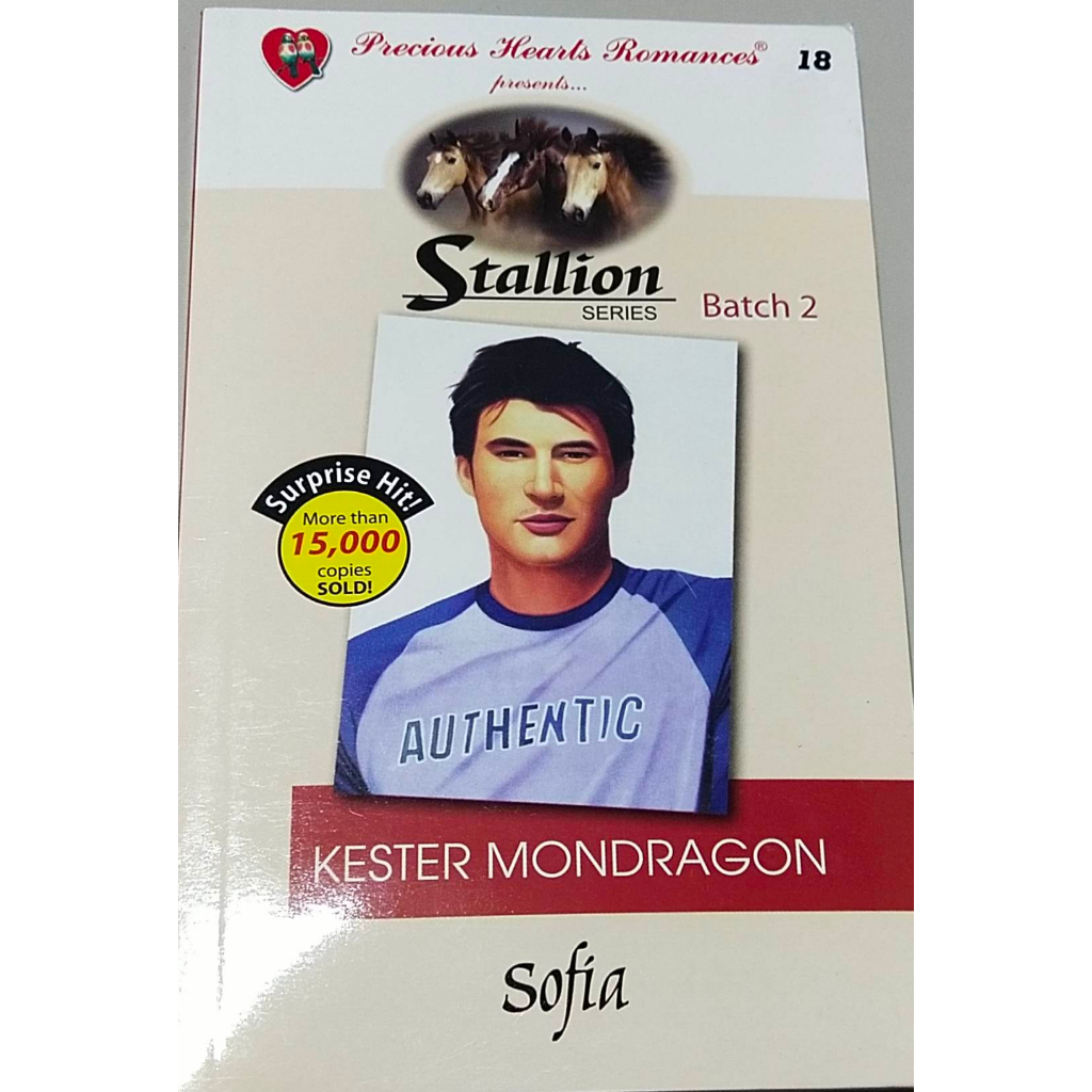 PHR "STALLION SERIES" by Sonia Franchesca 28pesos only per piece, sold ...