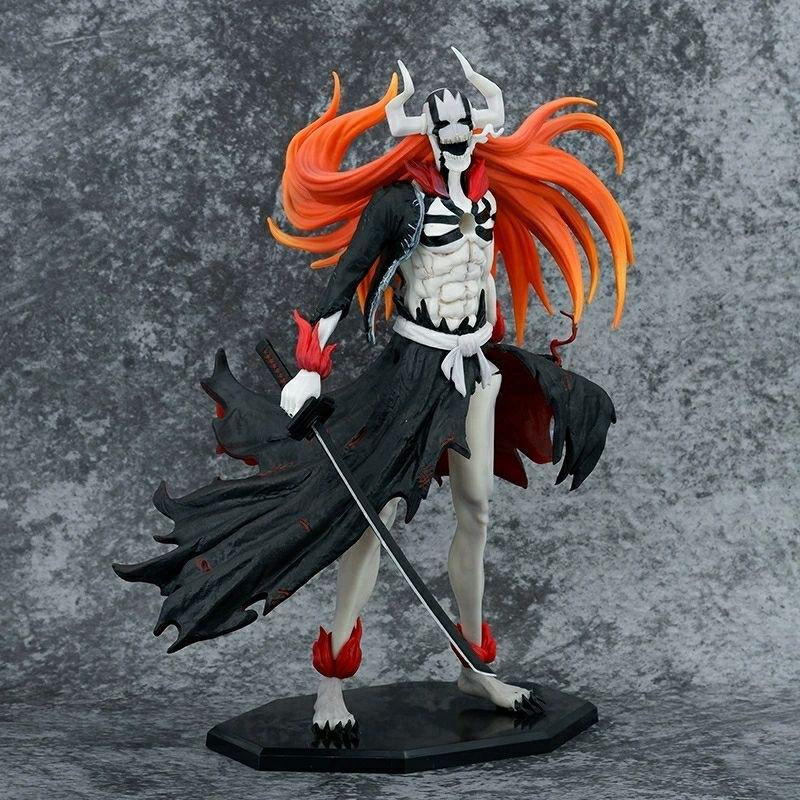 Hey Anime-BLEACH Ichigo Kurosaki hollowification figure 33cm | Shopee ...