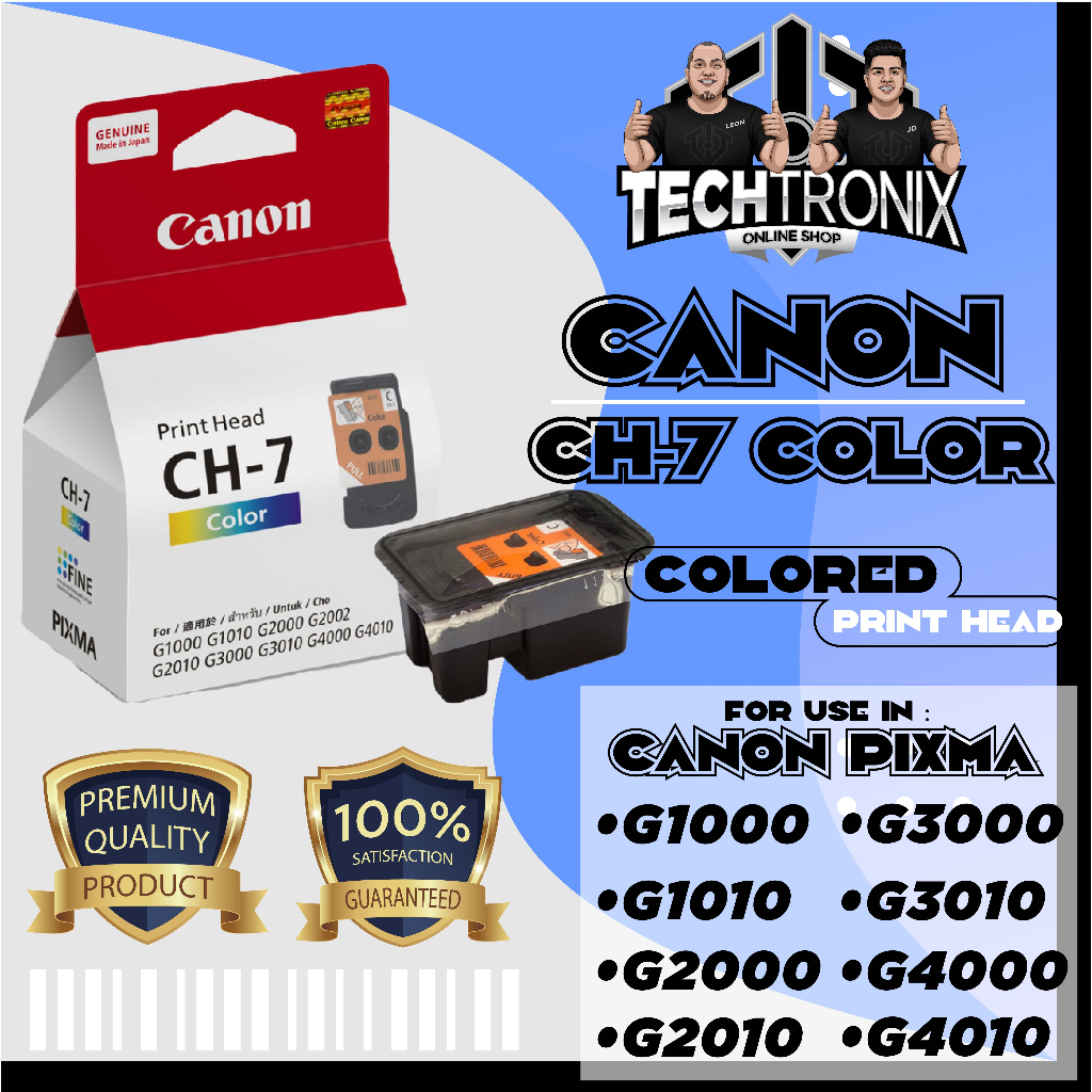 Canon CA92 / CH7 Original Print Head Tri Color | Shopee Philippines