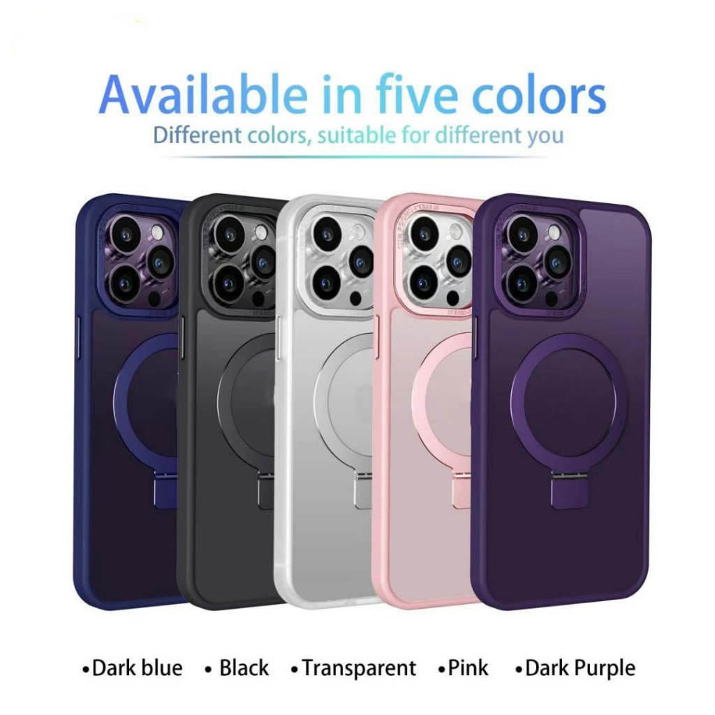 Magnetic With Holder Stand Case For iPhone 11 12 13 14 15 16 PRO MAX 14 ...
