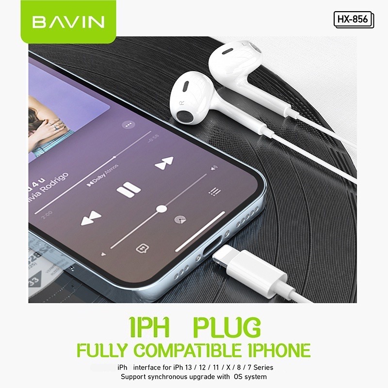BAVIN Earphones HX856 High Quality Perfect Sounds For 3.5mm AUX Jack ...