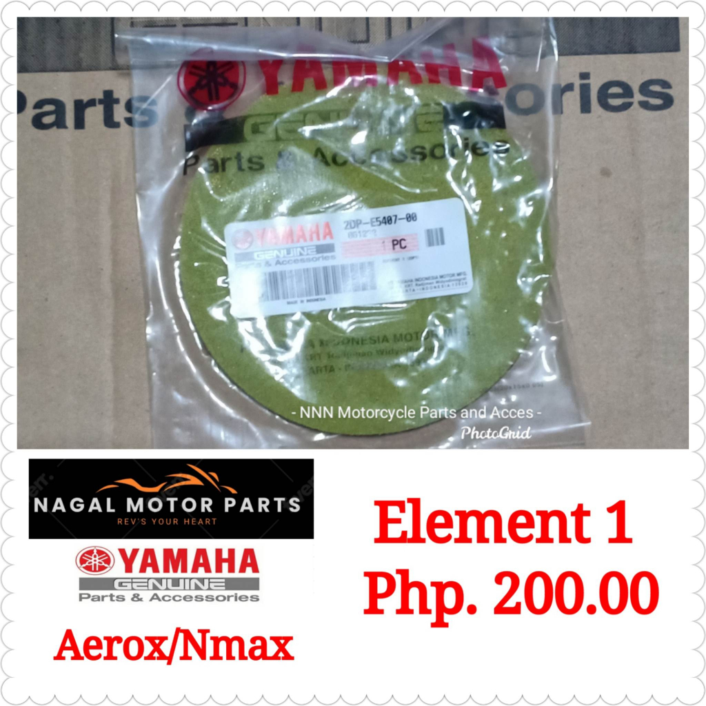 ELEMENT 1 FOR AEROX AND NMAX YAMAHA GENUINE PARTS | Shopee Philippines