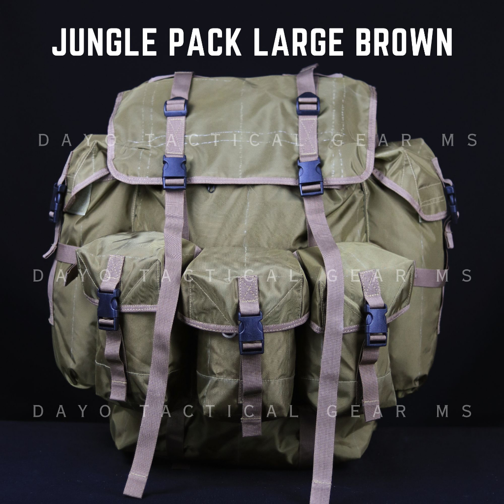 DAYO Jungle Pack Complete Sizes & Designs with Regular/Quick Release ...