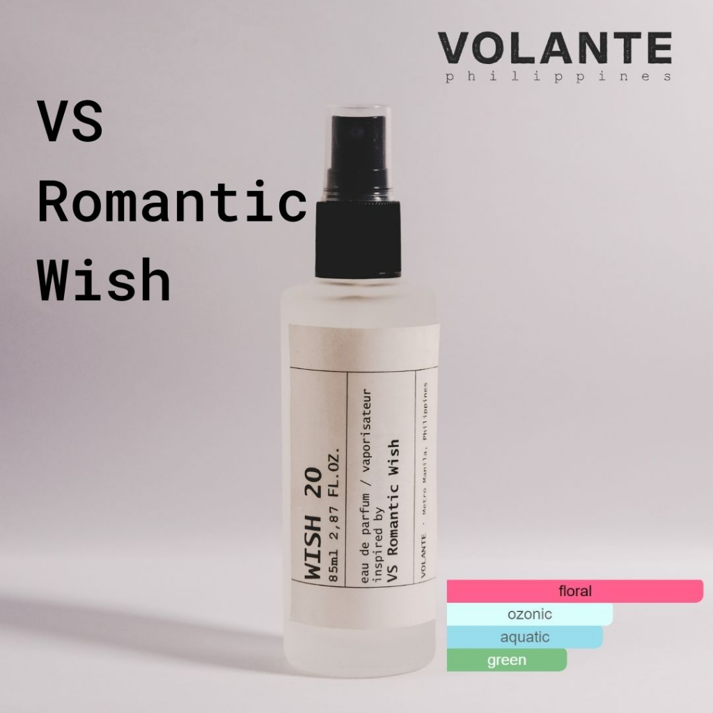 Wish 20 Women VOLANTE Oil-Based Inspired Perfume Floral | Shopee ...