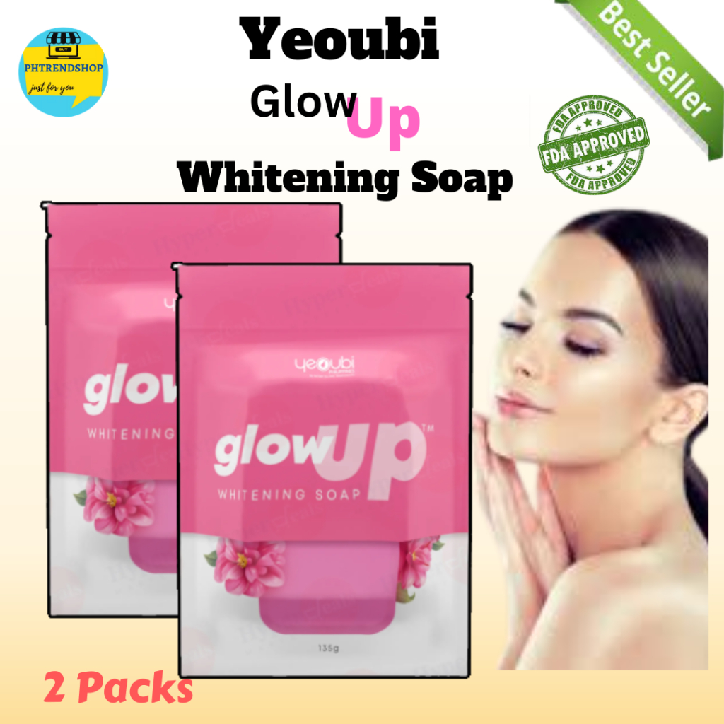 GLOW UP WHITENING SOAP!!Yeoubi Whitening Soap 135g | Shopee Philippines