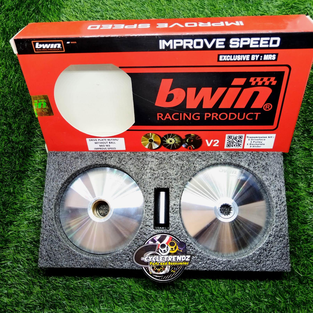 BWIN RACING PULLEY SET V2 M3 GT( NO FLYBALL INCLUDED ) | Shopee Philippines