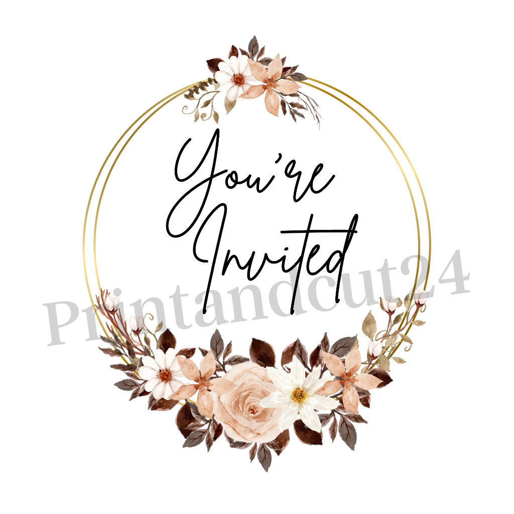 50 pcs You're Invited Stickers! Free Layout! | Shopee Philippines