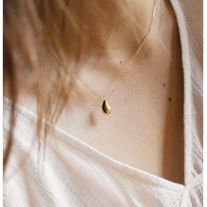 Neutrals.mnl - Minimalist Pear Drop Necklace ONLY - Non-tarnish ...