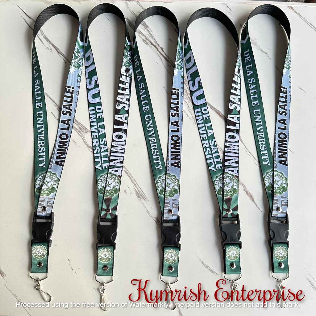 De La Salle University DLSU Animo La Salle ||| Design ID Lace Lanyard ...