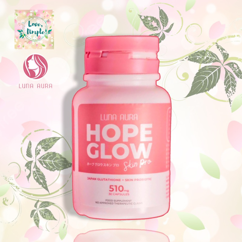 Hope Glow Skin Pro by Luna Aura Japan Glutathione Plus Skin Probiotic ...