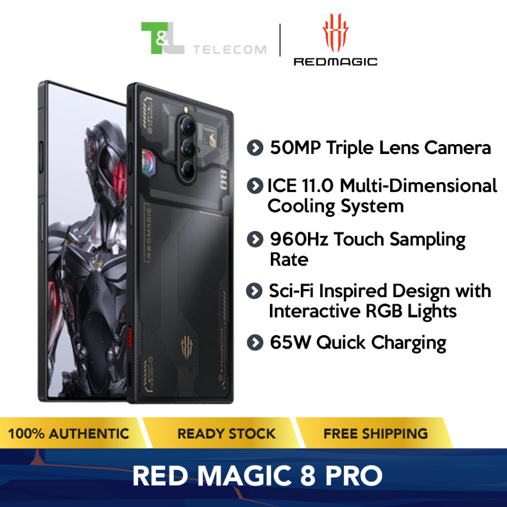 [Global Version] Nubia RedMagic 8 Pro NX-729J 12GB+256GB/16GB+512GB ...