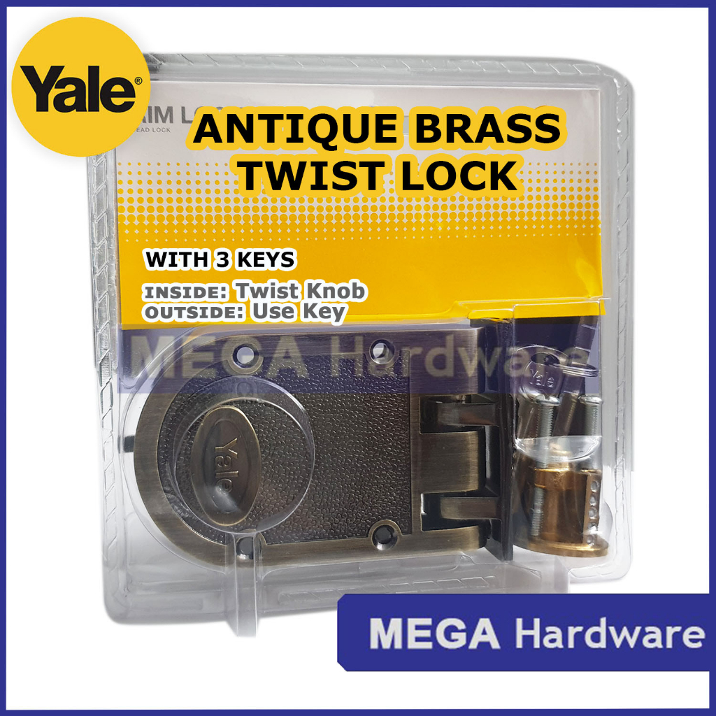 MAXILOCK Sliding Door Lock / Rim Lock - Single or Double (deadlock ...