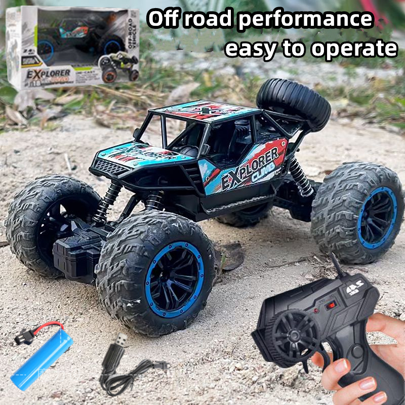 (COD)1:16 RC Car 20KM/H 4WD Remote Control Vehicle 2.4Ghz Monster Truck ...