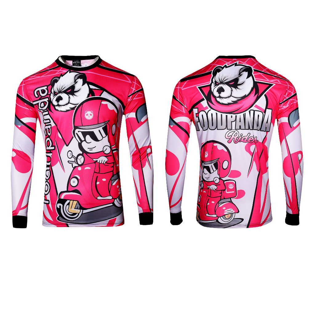 food panda long sleeve jersey for men drifit shirts food panda t shirt ...