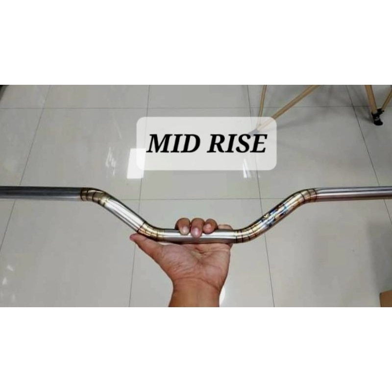 ☑️MUFAC HANDLEBAR MID/LOW RISE WITH MUFAC EMBLEM NMAX/PCX/FINO | Shopee ...