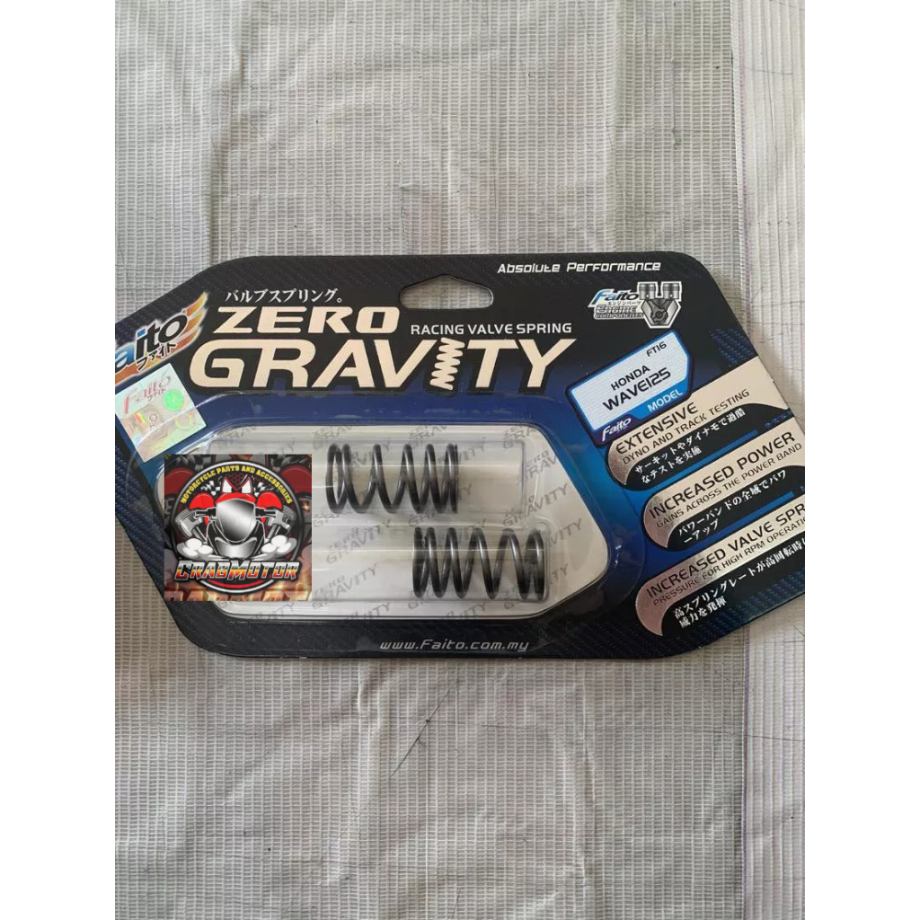FAITO Zero Gravity Valve Spring Wave 125 / XRM 125 | Shopee Philippines