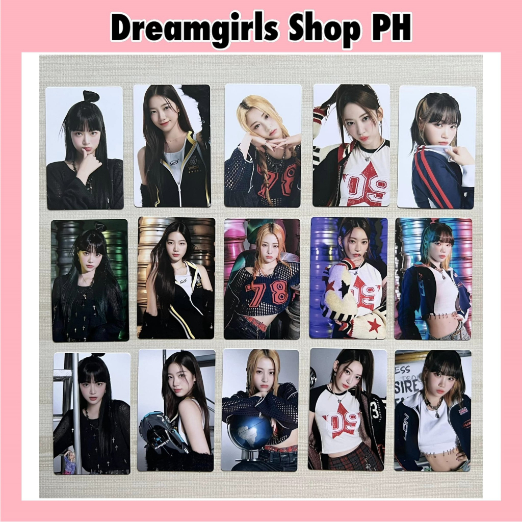 LE SSERAFIM Fearnada Photo Card Set Tingi PC Photocards | Shopee ...