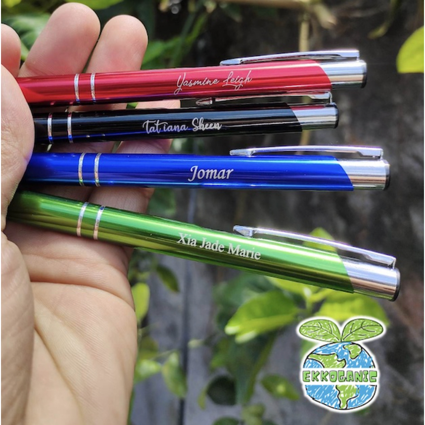 𝗣𝗲𝗿𝘀𝗼𝗻𝗮𝗹𝗶𝘇𝗲𝗱 𝗖𝗹𝗮𝘀𝘀𝗶𝗰 𝗔𝗹𝘂𝗺𝗶𝗻𝘂𝗺 𝗣𝗲𝗻 (𝗿𝗲𝗳𝗶𝗹𝗹𝗮𝗯𝗹𝗲 𝗚𝗲𝗹 𝗶𝗻𝗸) | Shopee Philippines