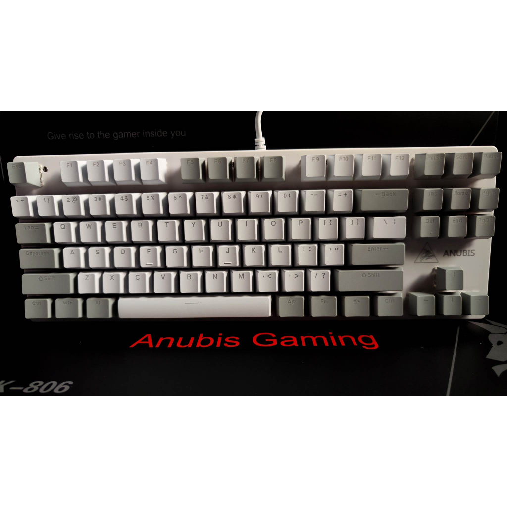 RGB AG87 Hotswappable Mechanical Keyboard Red Brown Switch RGB 87 Keys ...