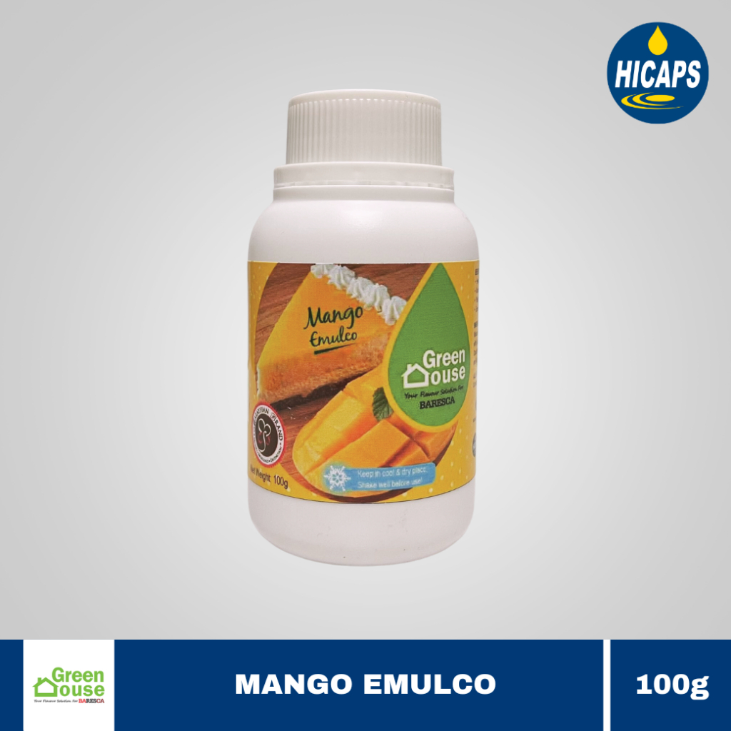 Hicaps Green House Mango Emulco 100g (Flavor And Color) | Shopee ...