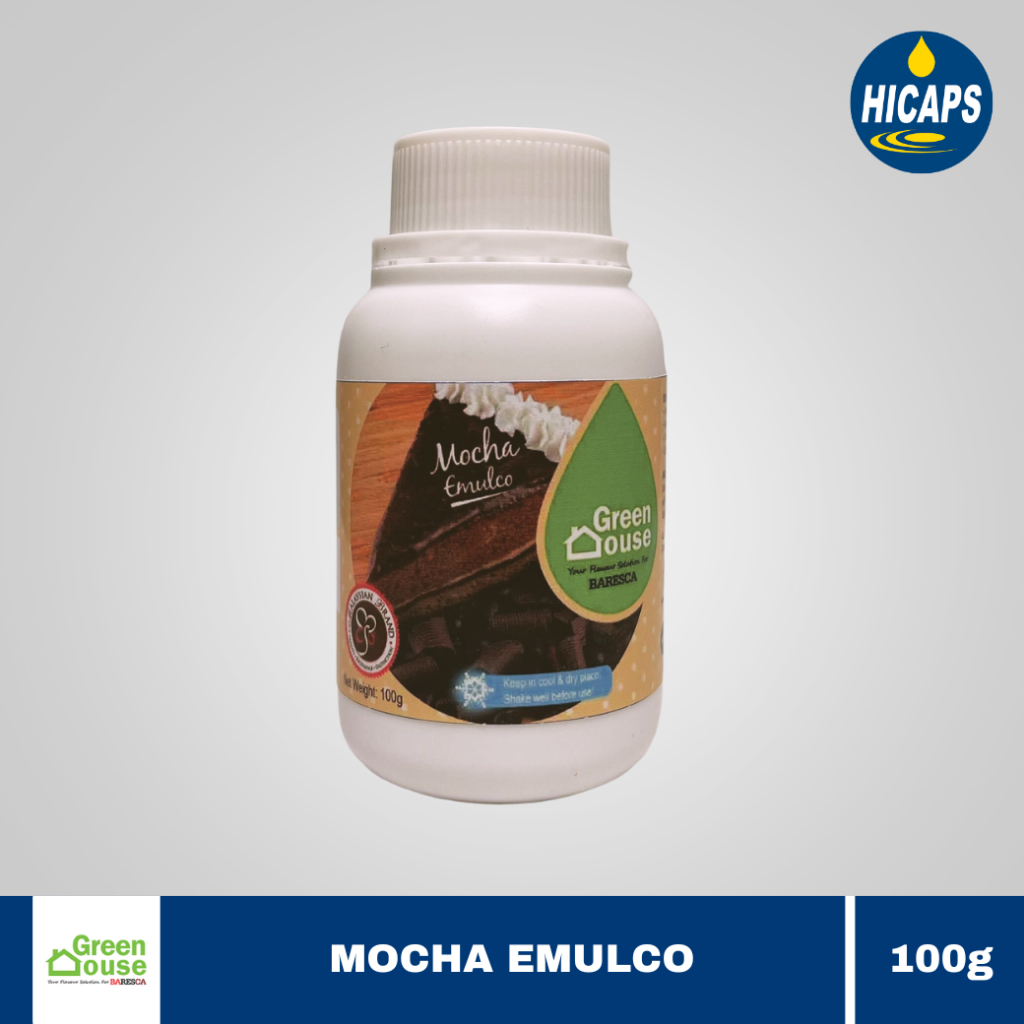 Hicaps Green House Mocha Emulco 100g (Flavor And Color) | Shopee ...
