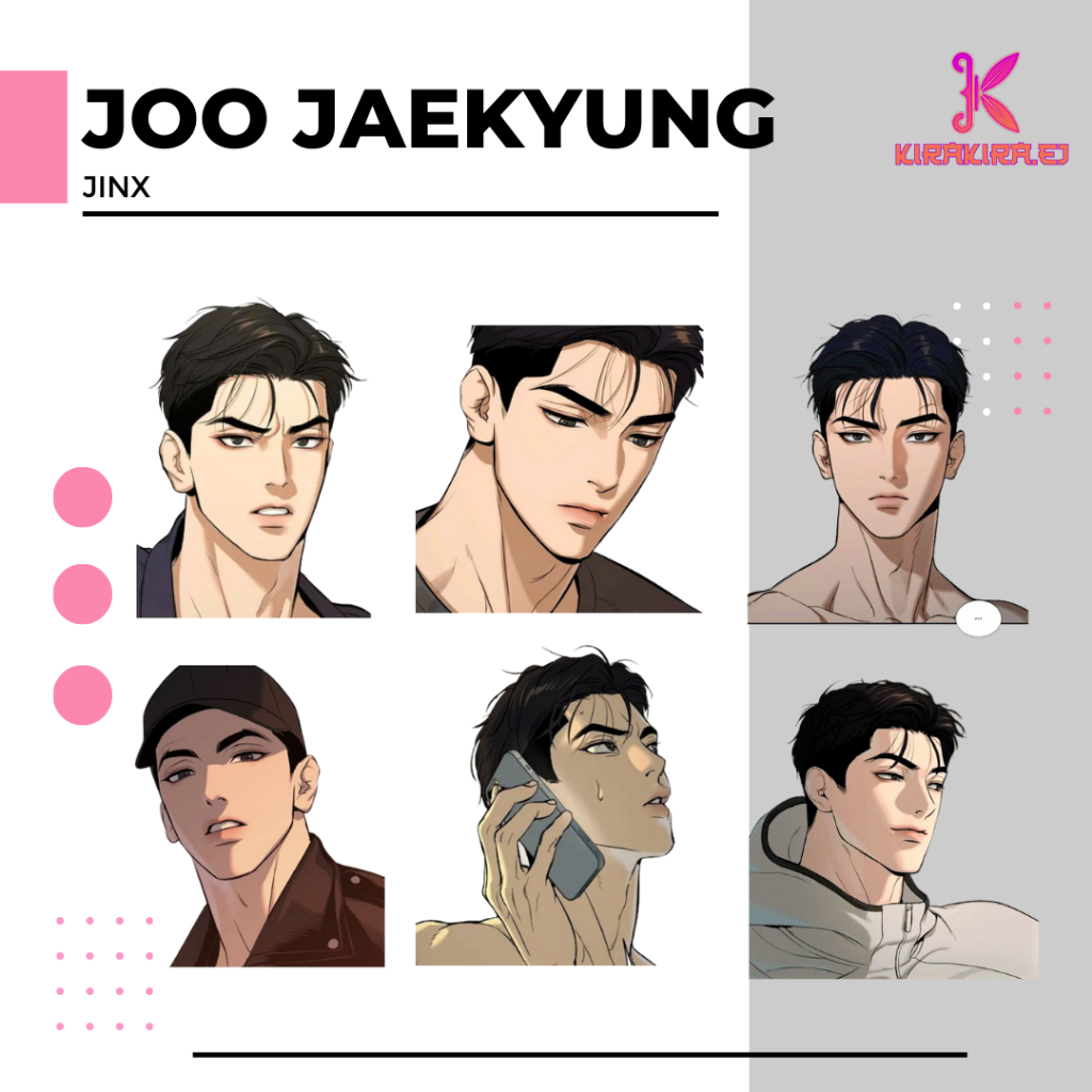 STICKER Joo Jaekyung Jinx Water Proof Vinyl Manhwa Sticker | Shopee ...