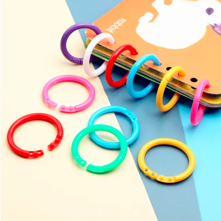 DIY Arts & Crafts Plastic Loose Leaf Ring Binder Multi-function Binding ...