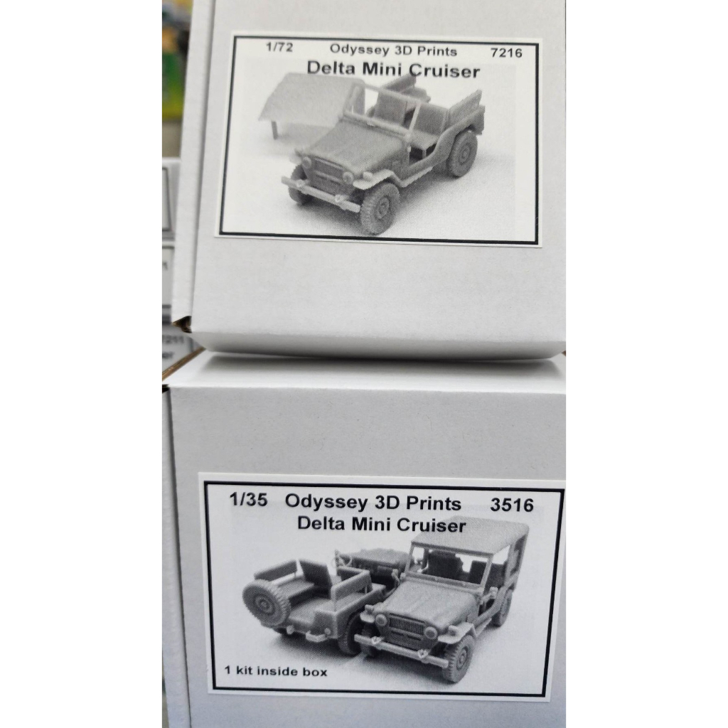 Odyssey 3D Prints Delta Cruiser | Shopee Philippines