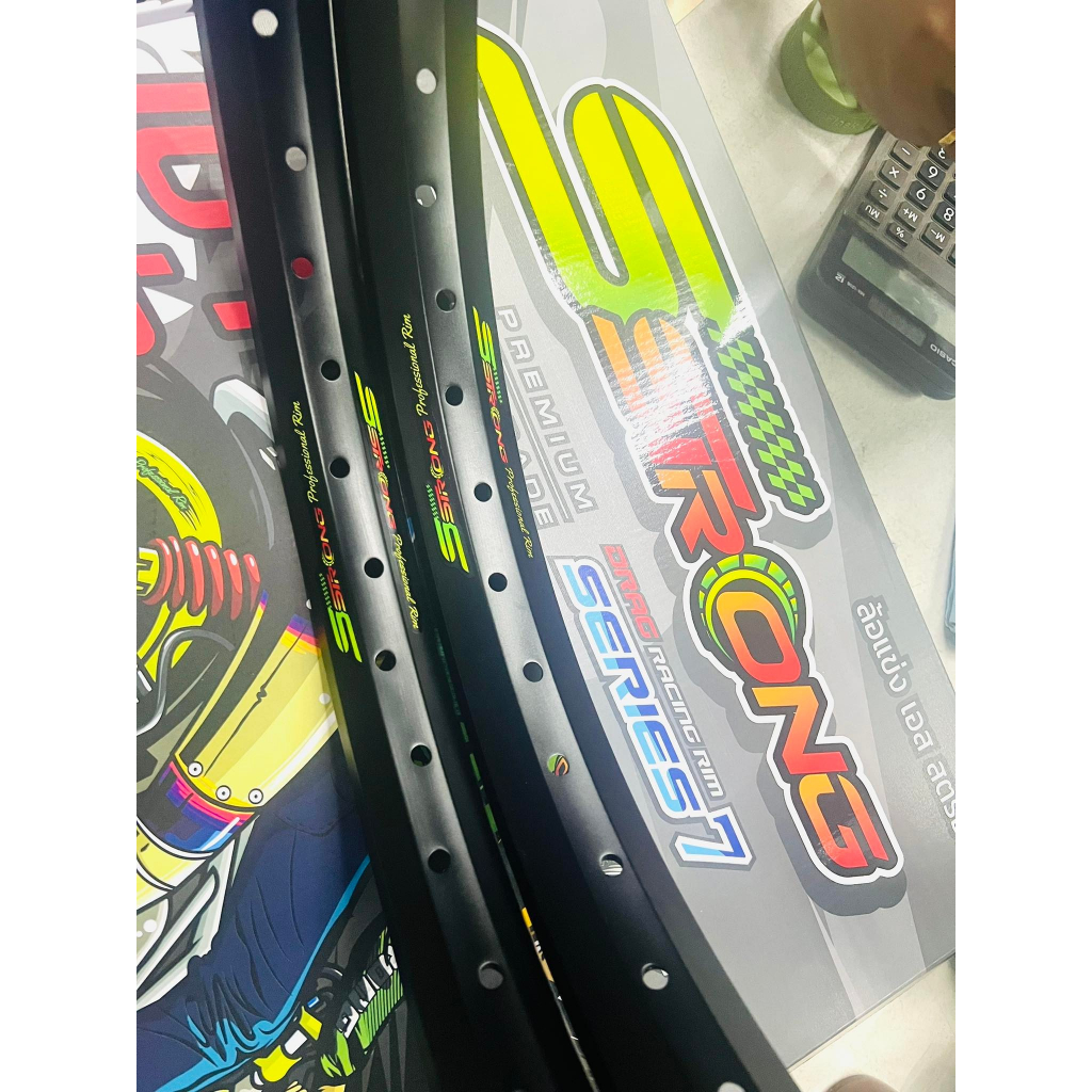 SSTRONG RIM SERIES7 & PENTAGON 1.2 1.4 W/ FREE TSHRT | Shopee Philippines