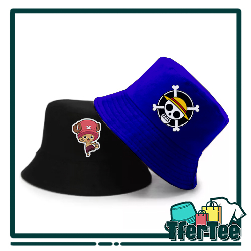 Bucket Hat Reversible Color OnePiece Chopper V6 Unisex BucketHat ...