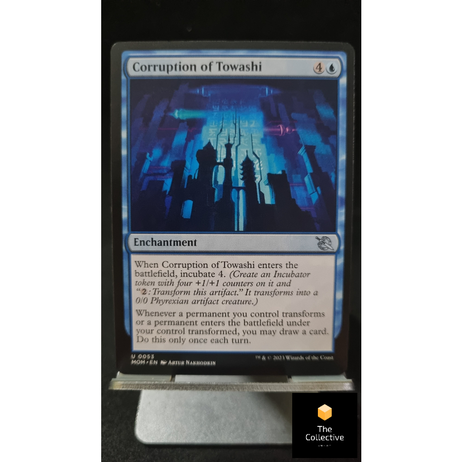 Magic the Gathering - MTG Card Game - Corruption of Towashi - [ID: UB1 ...