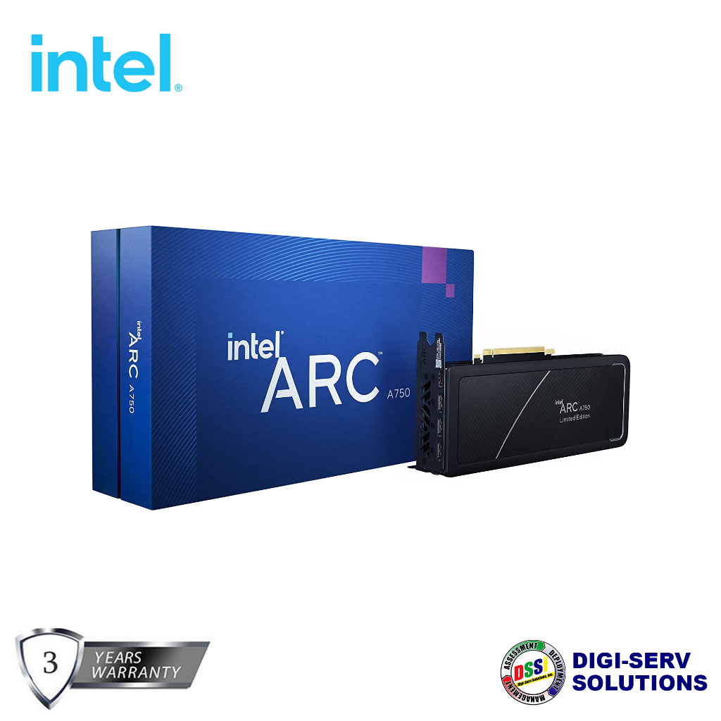 Intel ARC A750 Limited Edition Graphics Card (21P02J00BA), 2050 MHz ...