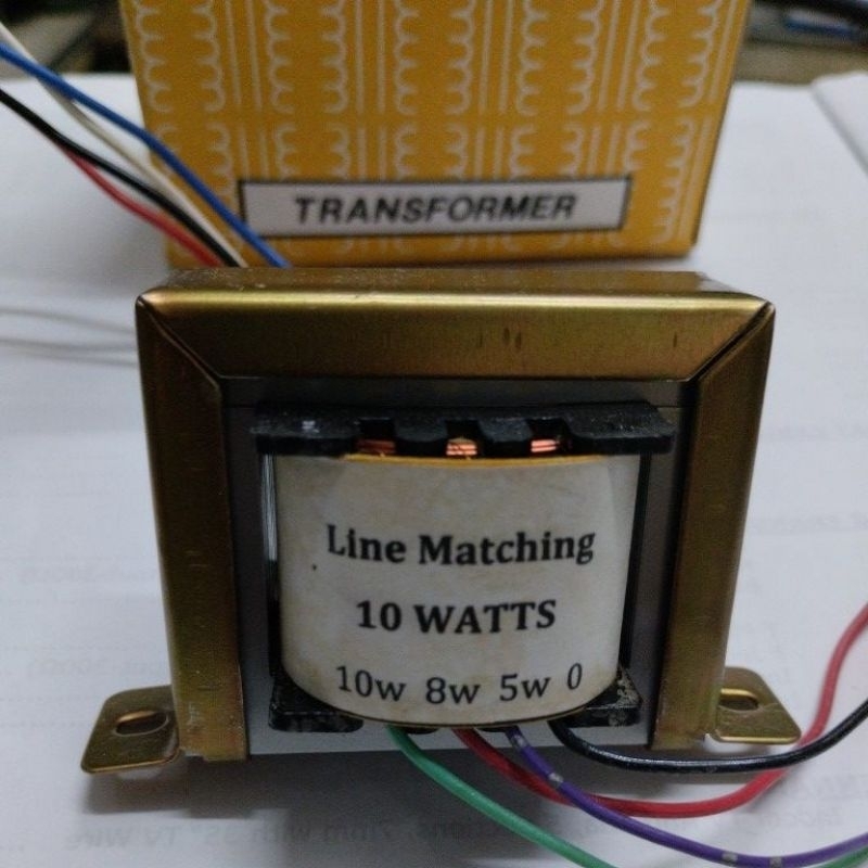 line matching transformer 10watts/matchbacs Philippines🇵🇭 | Shopee ...