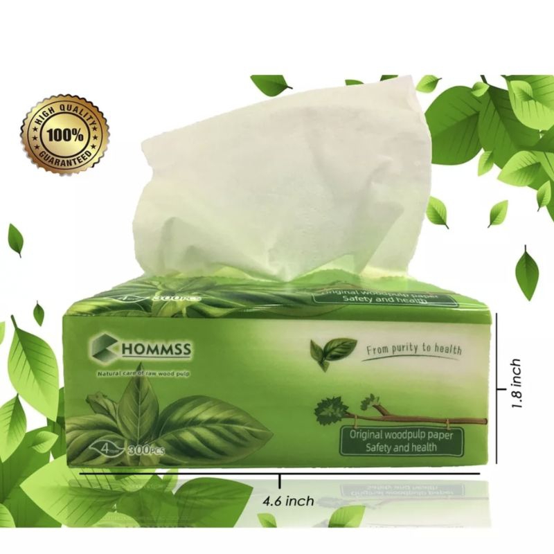 QUALITY FACIAL TISSUE 300 sheets PER PACK 4layer | Shopee Philippines