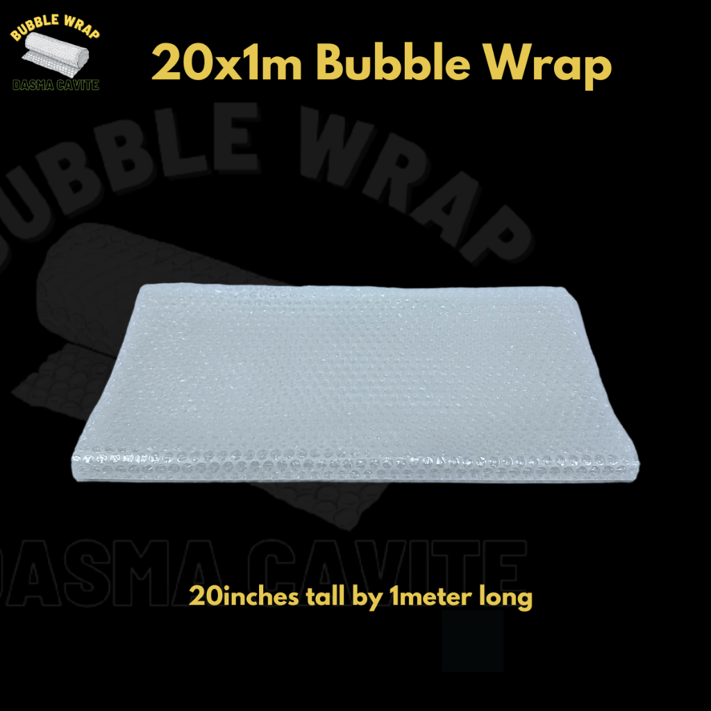 20 inches x 1 meter Bubble Wrap Clear 20in x 1m Premium Clear Bubble ... 20 inches x 1 meter Bubble Wrap Clear 20in x 1m Premium Clear Bubble ...