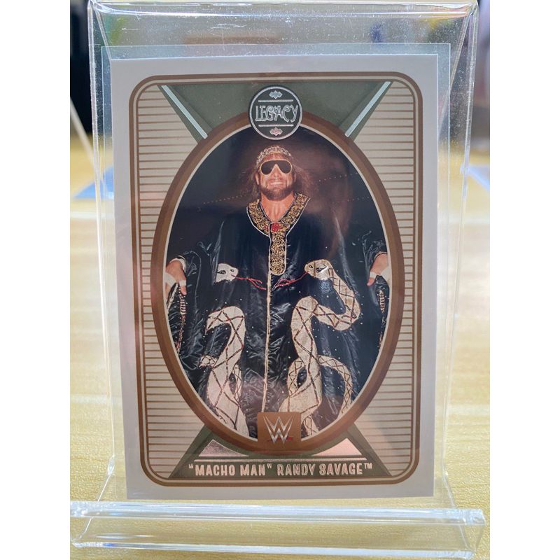 Wwe Macho Man Randy Savage Legacy Card | Shopee Philippines