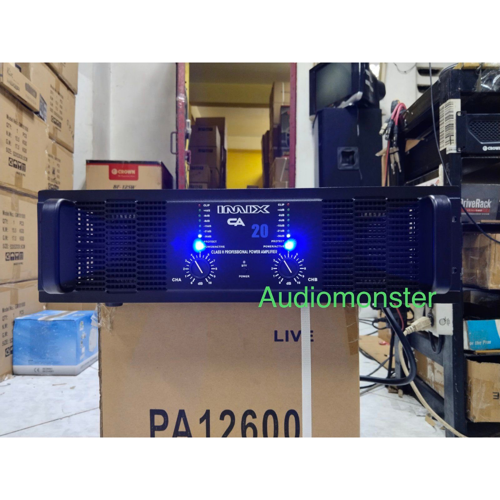 2023 IMIX/Trident CA-20 1500W Powered Amplifier | Shopee Philippines