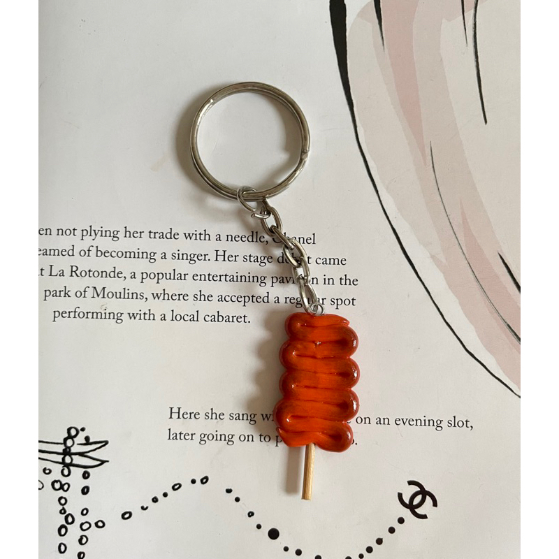 Handmade Polymer Clay Burger, m, Isaw, Kwek-kwek Street foods Mobile ...