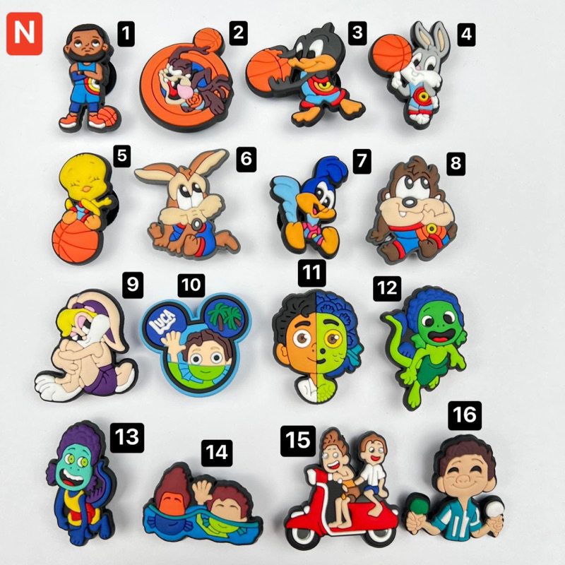 Jibbits Pvc Space jam a new legacy, Luca | Shopee Philippines